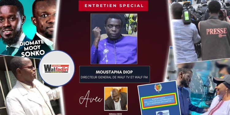 DIRECT – ENTRETIEN SPECIAL avec Moustapha DIOP, Directeur de Walf TV et ...